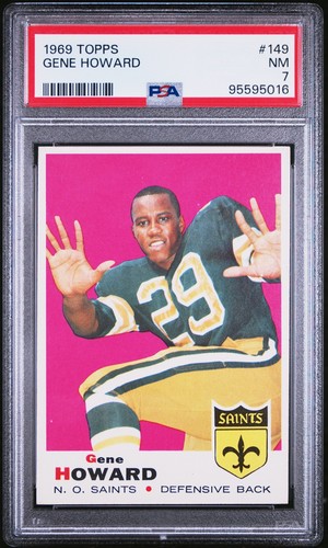 1969 TOPPS #149 GENE HOWARD PSA 7 | eBay