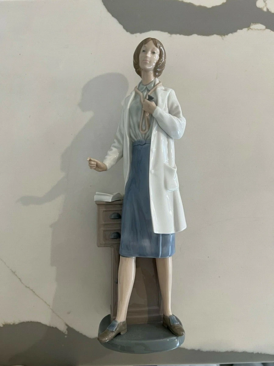 Item 23 -- Lladro NAO Doctor Figurines Including Female, 57% OFF