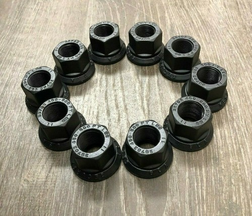 10 Securex Style 2 Piece Wheel Nut Semi Tractor Trailer 33mm Hex M22x1 ...