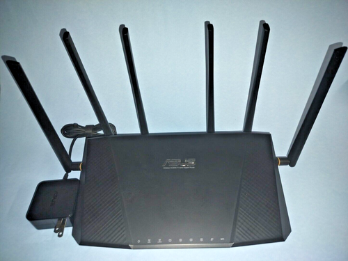 ASUS RT-AC3200 4-Port Tri-Band Gigabit Wireless Router Bundle With ...