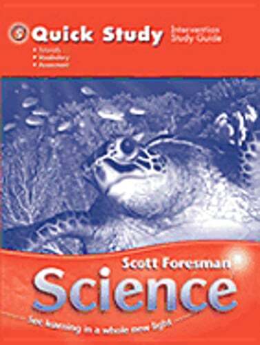 Scott Foresman Science Quick Study, Grade 5 by Dr. Cooney, Timothy: New ...