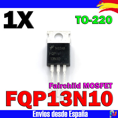 1x FQP13N10 FQP 13N10 Fairchild MOSFET TO-220 | eBay