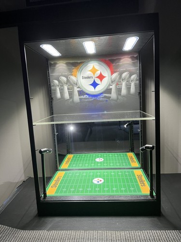 Pittsburgh Steelers Custom LED Mini Helmet Display Case | eBay
