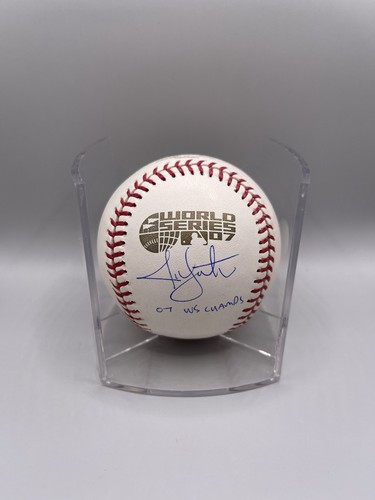Jon Lester Signed Inscribed 2007 World Series Baseball Beckett COA W ...