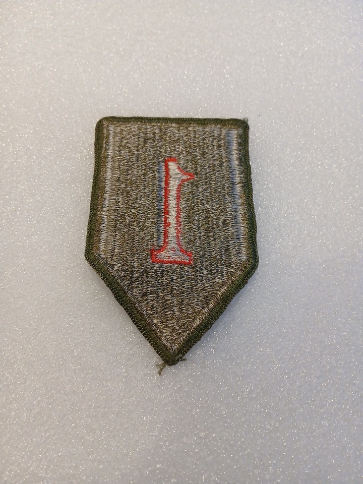 patch armee us 1st INFANTRY DIVISION BIG RED ONE original | eBay