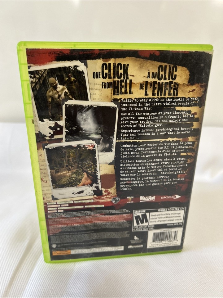 Shellshock 2: Blood Trails (Xbox 360, 2009) Complete CIB 788687200561| eBay