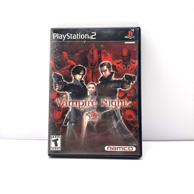 Vampire Night Game Sony Playstation 2 PS2 CIB Complete + Manual/Reg ...