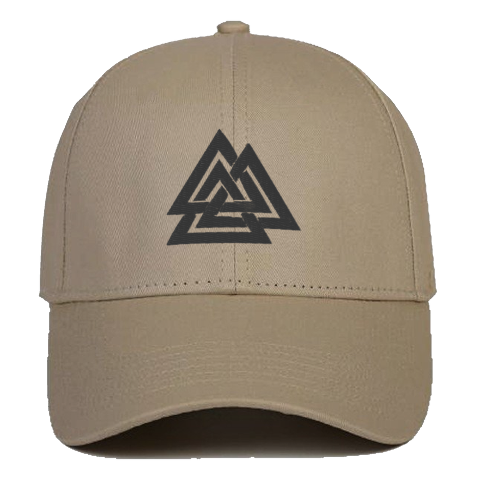 Valknut Odin's Knot Viking Symbol Embroidered Hat, Custom Hat, Trucker ...