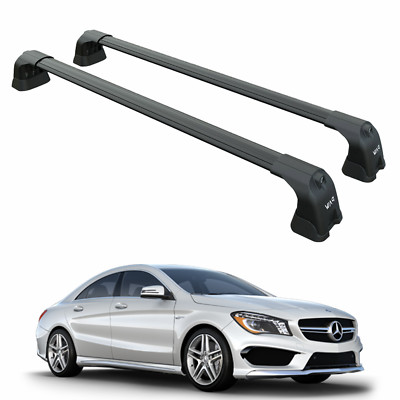For Mercedes CLA C117 2014-2020 Roof Rack Cross Bars Fix Point Alu ...