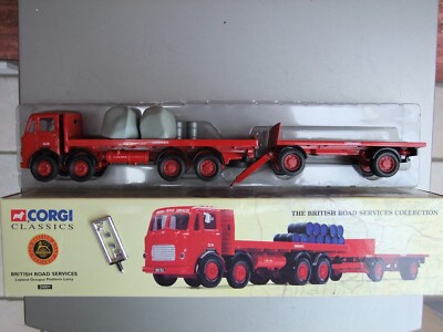 Leyland Octopus & Trailer Corgi 1/50 scale - British Road Services ...