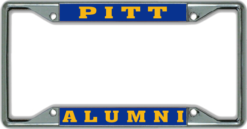 Pittsburgh PITT ALUMNI License Plate Frame 606524301885 | eBay