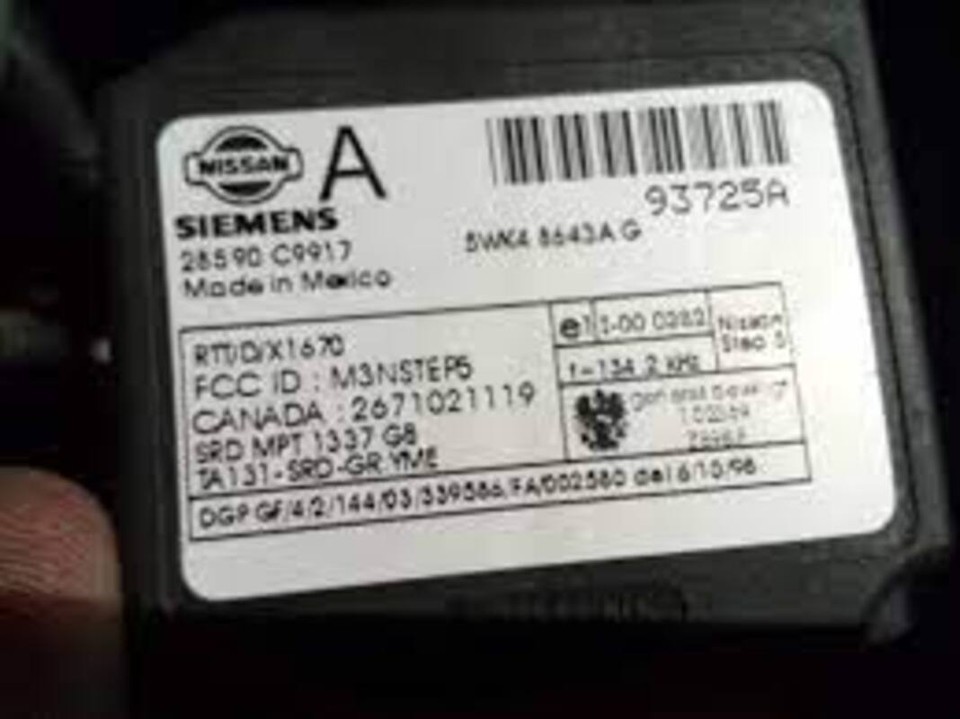 NISSAN Infiniti Genuine OEM ALTIMA I30 Ignition Immobilizer Module ...