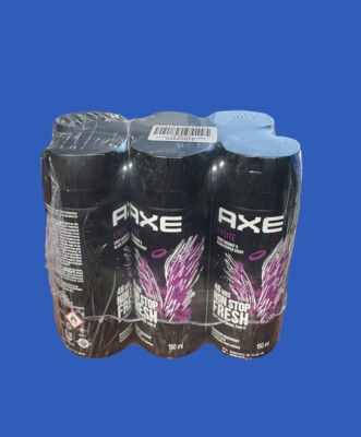 6 Pack Axe EXCITE 48H FRESH for Men Body Spray Deodorant 150ML EACH | eBay
