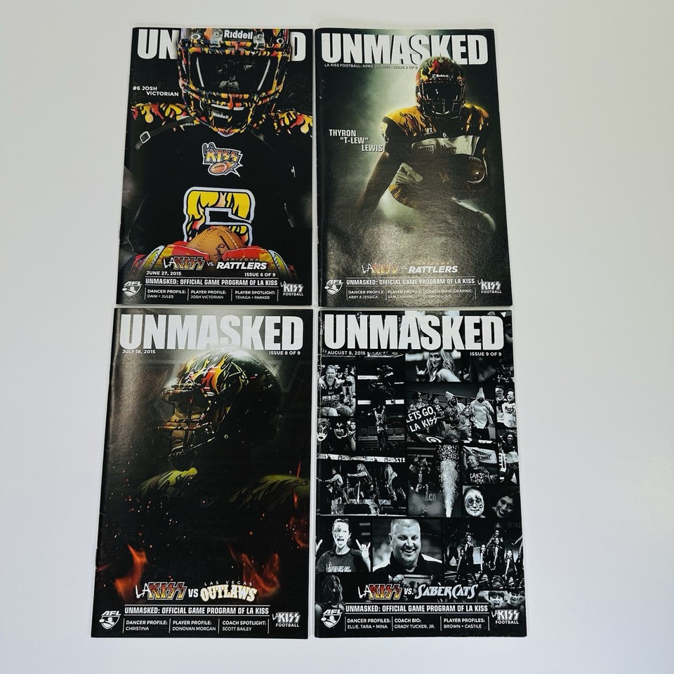 LA KISS 2014 Inaugural Season Demon Spaceman Catman Starman Bobblehead ...