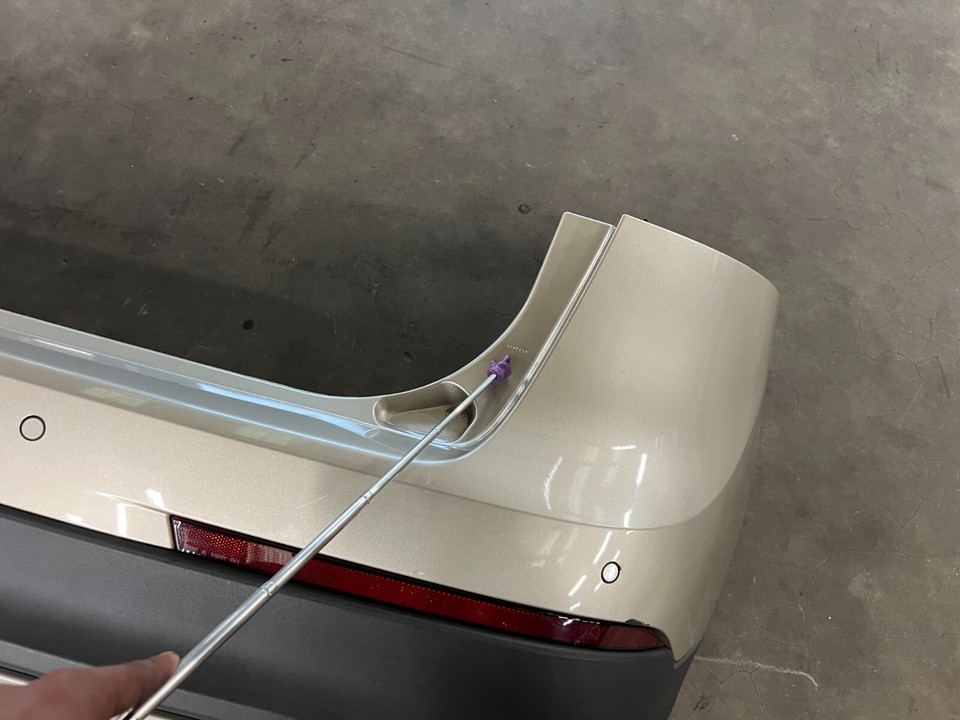 16-18 LINCOLN MKX REAR BUMPER COVER SHELL PANEL REAR BUMPER GOLD, OEM ...