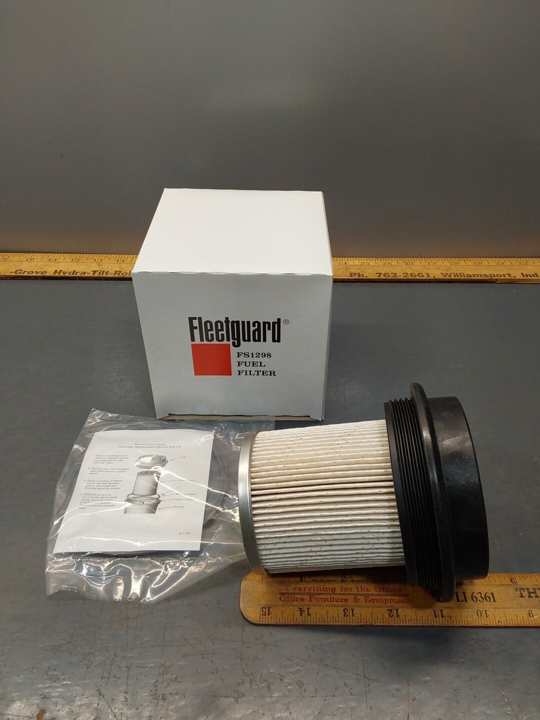 1 Fleetguard FS1298 Fuel Filter FS 1298 for sale online | eBay