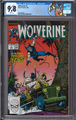 Wolverine #5 CGC 9.8 White Bloodsport Roughhouse Karma Wolverine Label ...