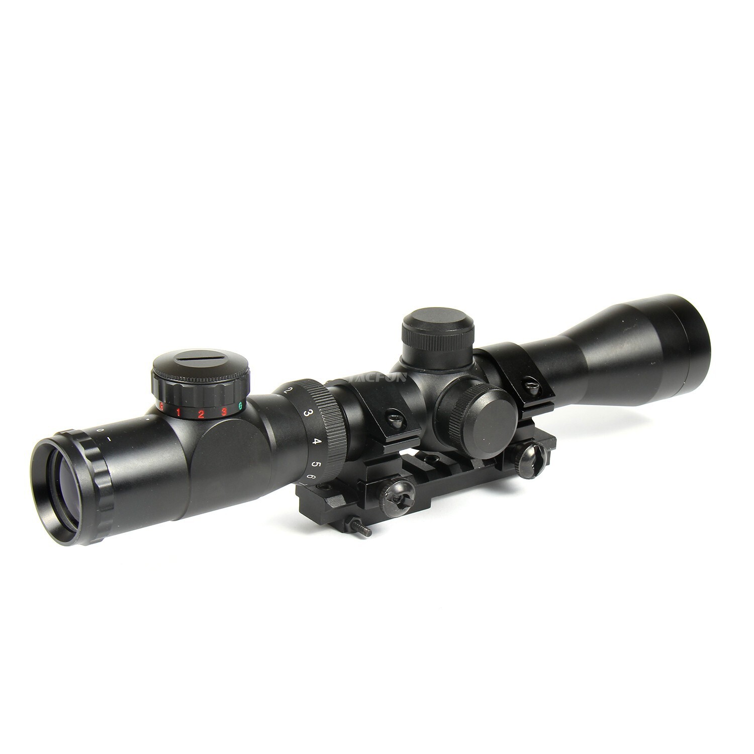 Mosin Nagant 2-7x32 Long Eye Relief Illuminate RGB Scope M44 M91 30 ...