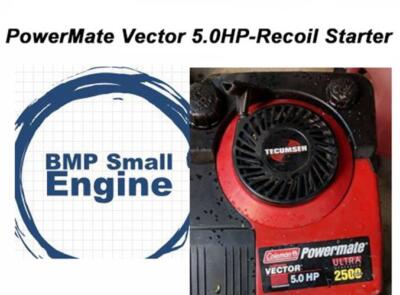 Pull Start Recoil Starter For Coleman PowerMate Ultra 2500 Watt ...