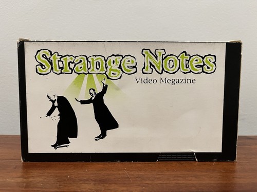 RARE Strange Notes Issue 1 Skateboard VHS Tape Original Skate Video ...