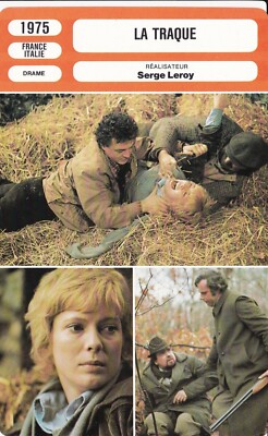 Fiche Cinéma - SERGE LEROY - TRAQUE (LA) - 1975 | eBay