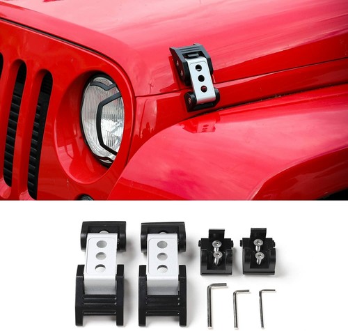 Stainless Steel Latch Locking Hood Catch For 1995-2020 Jeep Wrangler TJ ...