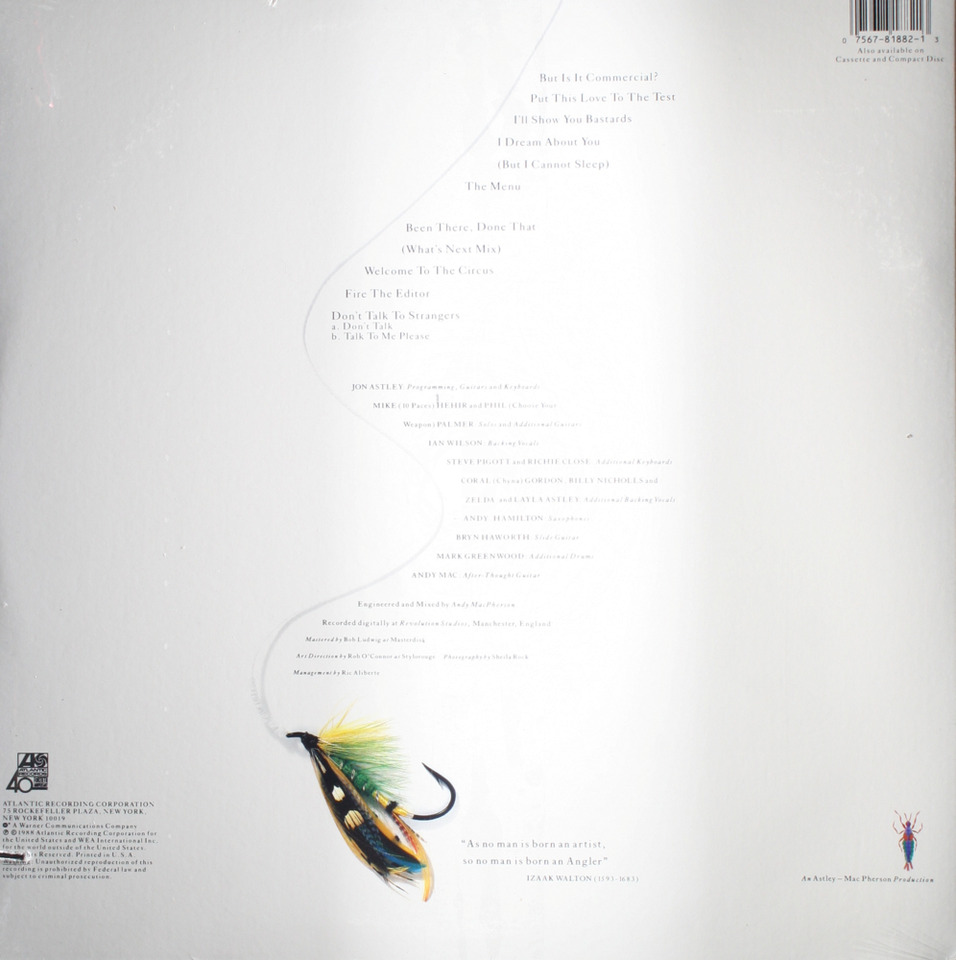 JON ASTLEY The Compleat Angler - NEW SEALED 1988 Vinyl LP Record Pop ...