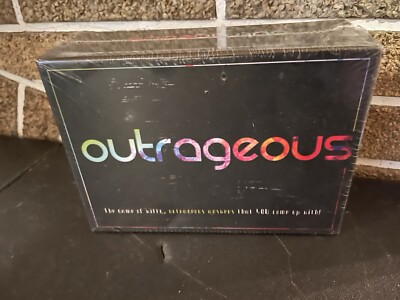 OUTRAGEOUS Family Party Game 4-8 Player's, NEW! Sealed! Fun Laughs ...