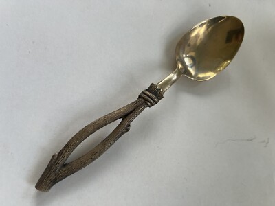 Vance Kitira Bronze Adirondack Tied Twig VKT2 Oval Soup Spoon Flatware ...