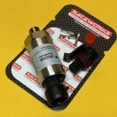 8.0 BAR Universal Pressure Sensor for brake oil fuel boost Raceworks MAP-129 | eBay Australia