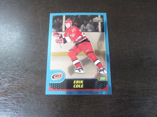 2001-02 Topps Chrome # 166 Eric Cole Card (B60) Carolina Hurricanes | eBay