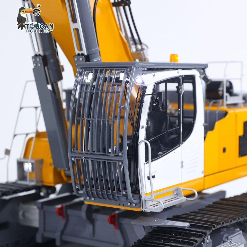 LESU Metal LR960 Digger 1/14 RC Full Hydraulic Excavator Model Pump ...