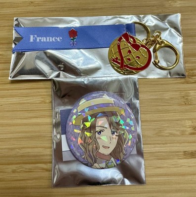 Hetalia ribbon charm can badge France | eBay Australia