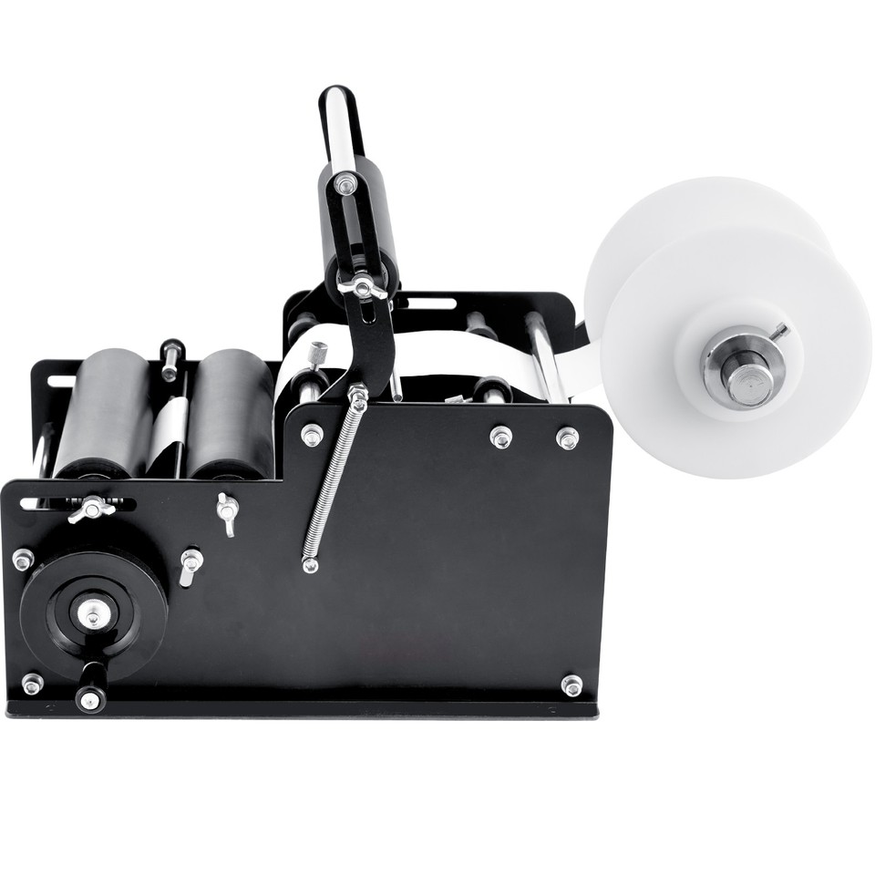 Uimoso Manual Round Bottle Labeling Machine Label Applicator 15-20 ...