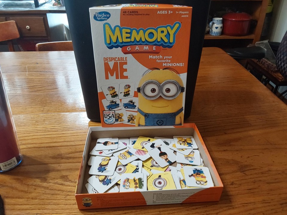 Despicable Me Memory Game 2013 Hasbro Match the Minions Complete | eBay
