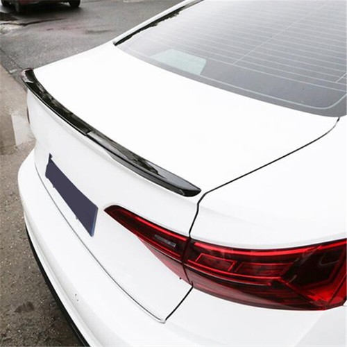 GLI Rear Trunk Lip Spoiler Wing Gloss Black Trim Fit For VW Jetta MK7 ...