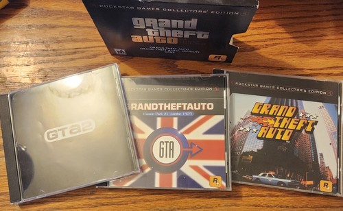 PC CD-ROM GTA Grand Theft Auto Classics Collection 3 Game Set w ...