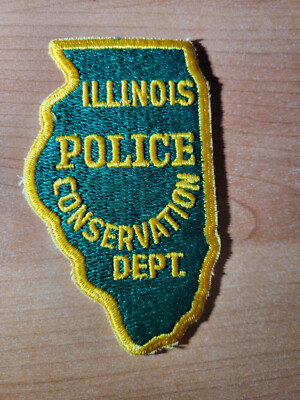 Illinois Police Conservation Dept. Shoulder Patch | eBay