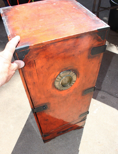 Antique Japanese Edo Era Early 1800's Gyosho Bako Peddler's Tansu Chest ...