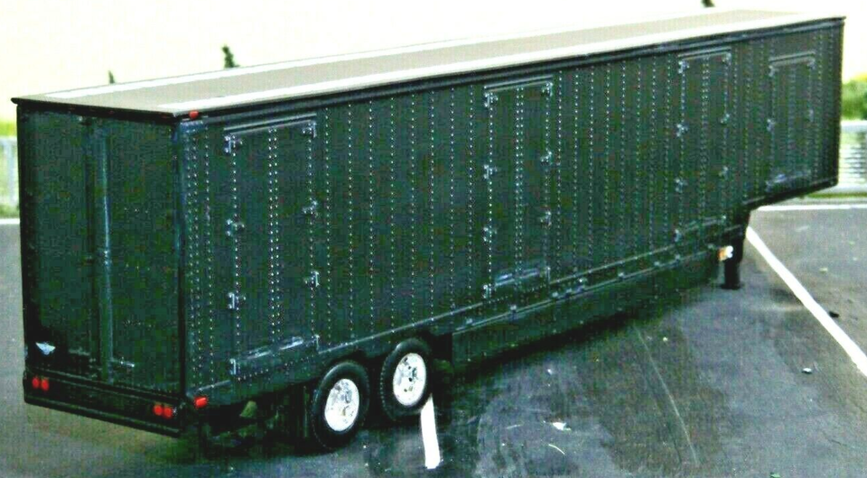 dcp black tandem axle 53ft Kentucky van trailer no box 1/64 | eBay