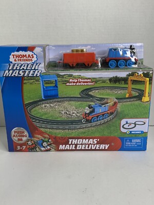 Thomas and Friends Trackmaster Push Along Railway Thomas Mail Delivery ...
