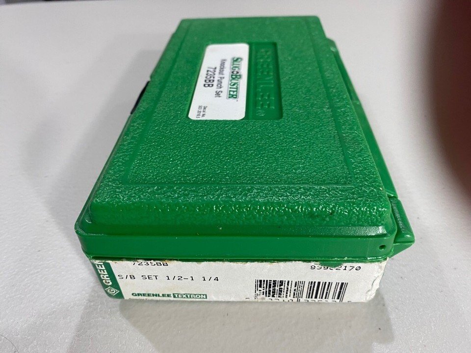 Greenlee Slug Buster Knockout Punch Set 7235BB | eBay