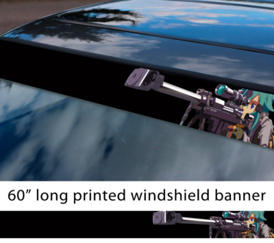 60" Rifle Sniper Sinon Hecat Sword Hot Art Anime Manga Printed ...