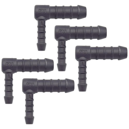 5 X You.S Hose Connector RGV Ø 6X10 Mm 90 Degrees - L-Shape Reducer ...