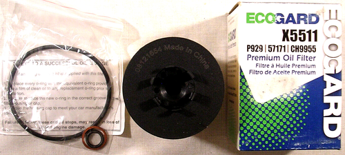 ECOGARD X5511 Premium Oil Filter P929,57171,CH9955 | eBay