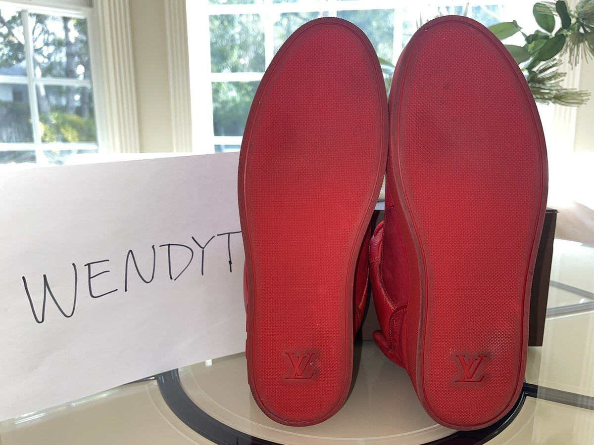 Louis Vuitton X Kanye West Don Sneakers Red LV8.5 US9.5 NEW Louis Vuitton X Kanye West Don Sneakers Red LV8.5 US9.5 NEW