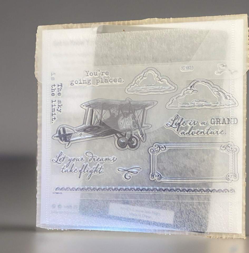 CTMH DREAMS TAKE FLIGHT Stamp & Thin Cuts Bundle #Z3703 New!! | eBay