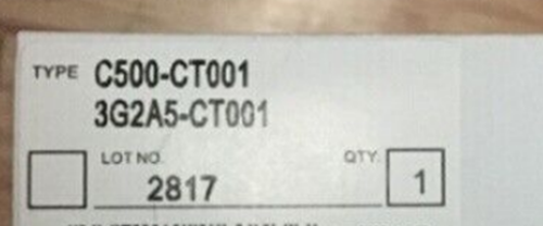 NEW Omron C500-CT001 (3G2A5-CT001) High-Speed Counter PLC Module ...
