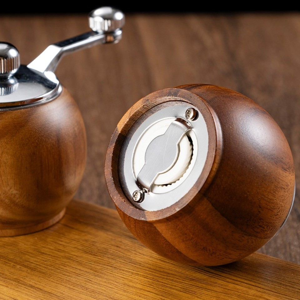Spherical Pepper Grinder Pepper Mill Manual Pepper Grinder Salt ...