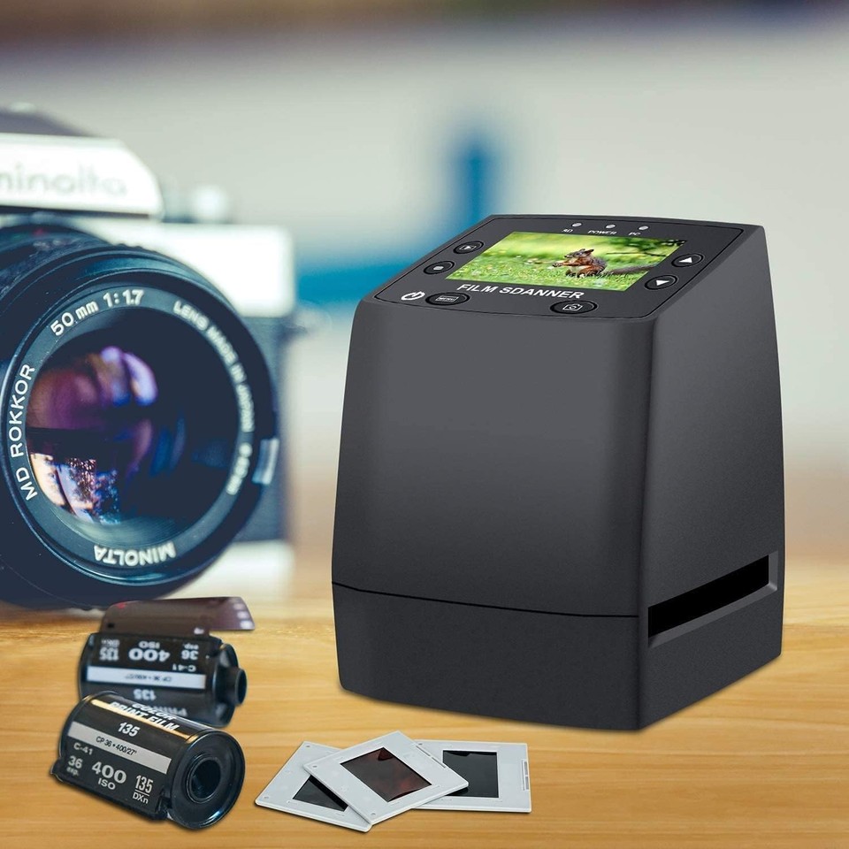 ! 135 Film Negative Scanner High Resolution Slide Viewer,Convert 35mm ...